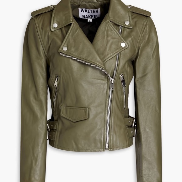 Walter Baker | Jackets & Coats | Walter Baker Leather Biker Jacket ...